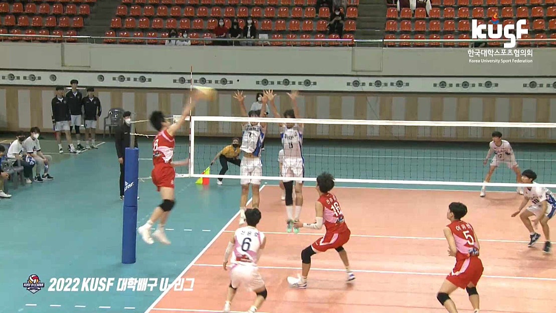 [2022 KUSF 대학배구 U-리그] 충남대 vs 홍익대 하이라이트_220513 - 네이버 TV