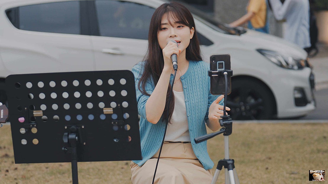 220619 미유(Mew) - BUNGEE (Fall in Love) (오마이걸 (OH MY GIRL) Cover)@연트럴파크 버스킹 - 네이버 TV