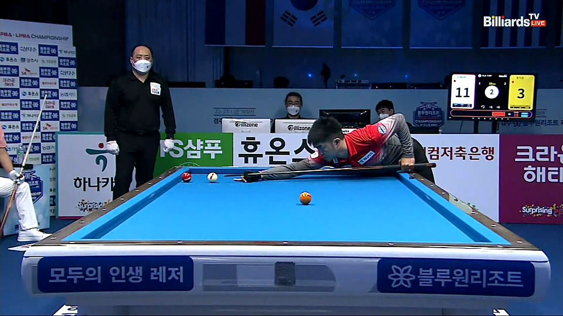 4연속 득점으로 4세트 승기를 잡는 응우옌 경주 블루원리조트 Pba 챔피언십 네이버 Tv