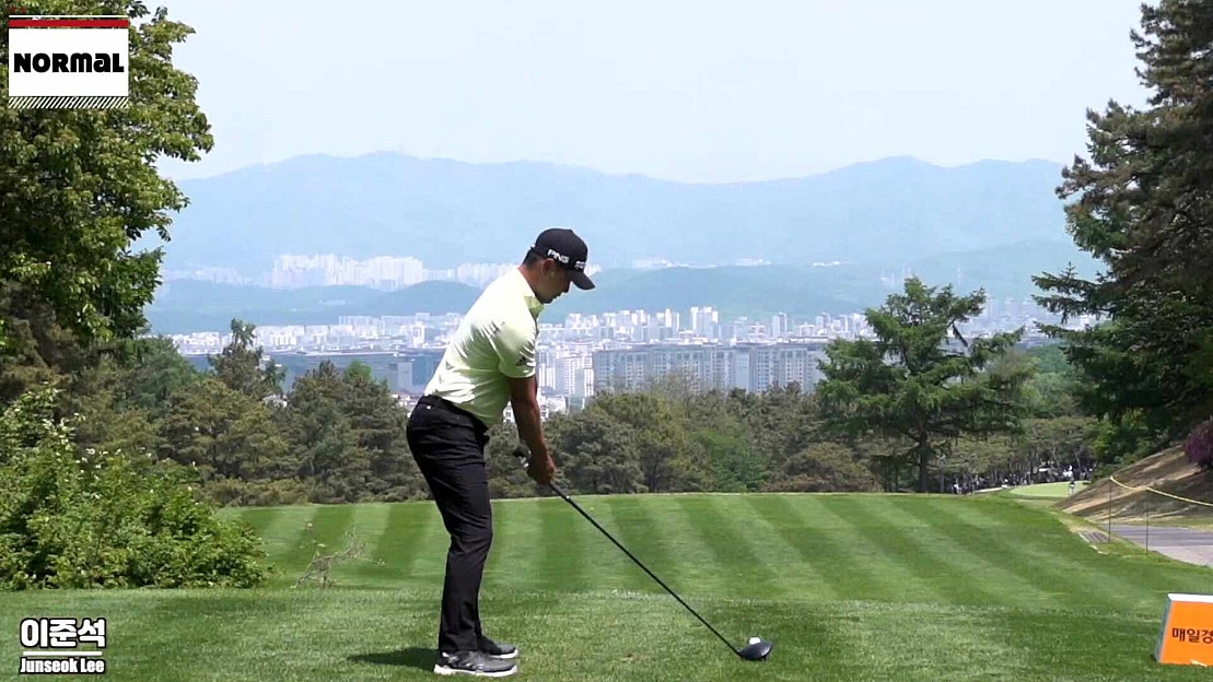 [KPGA Swing] '하나은행 인비테이셔널 우승' 이준석의 티샷 - 네이버 TV