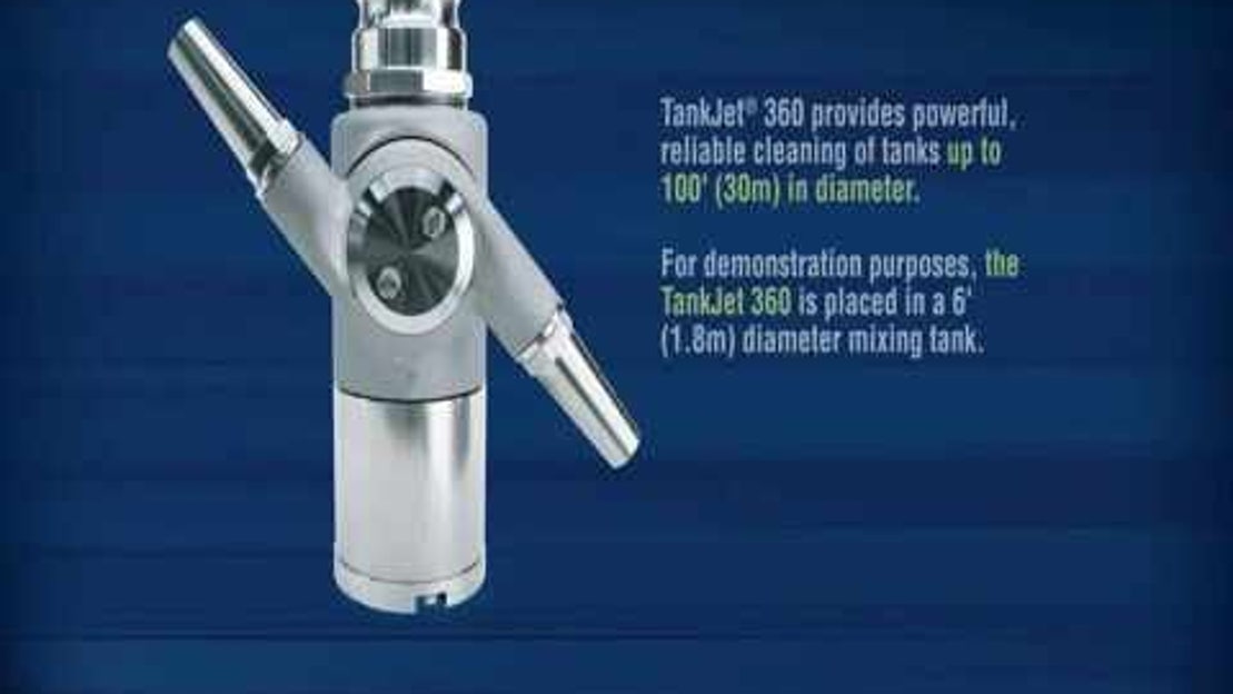 고-충격력 TankJet® 360 탱크 세척 노즐 - 네이버 TV