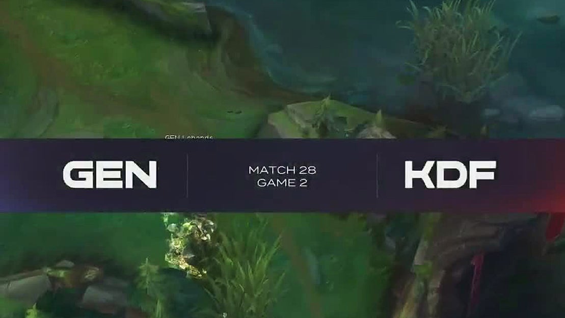 GEN-KDF 2세트 하이라이트 - 네이버 TV
