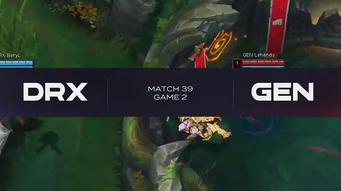 DRX-GEN 2세트 하이라이트 - 네이버 TV