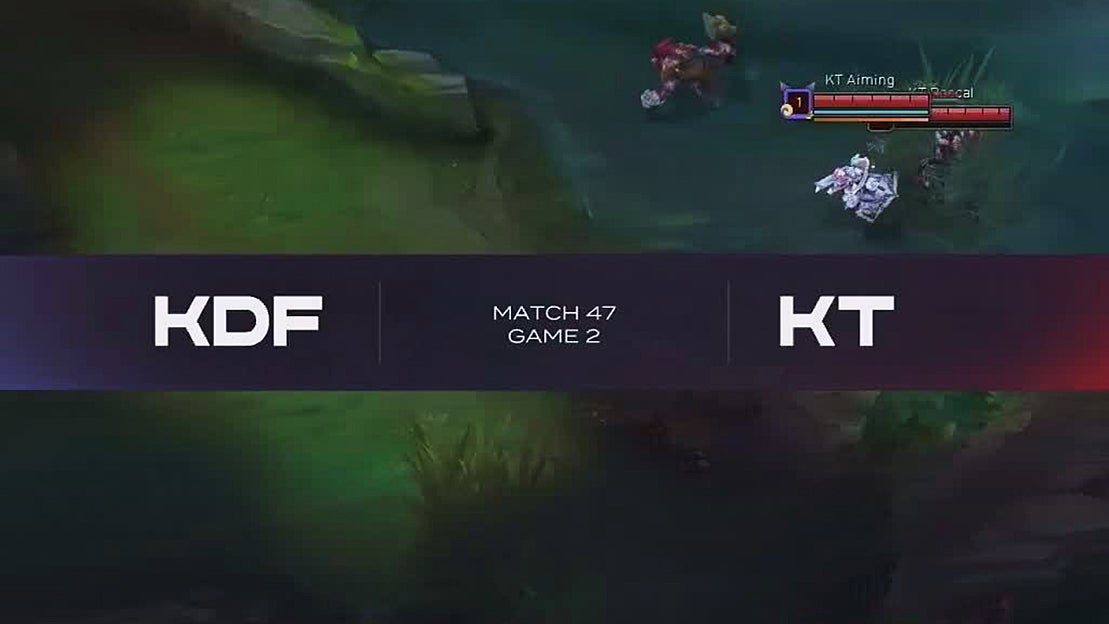 KT-KDF 2세트 하이라이트 - 네이버 TV