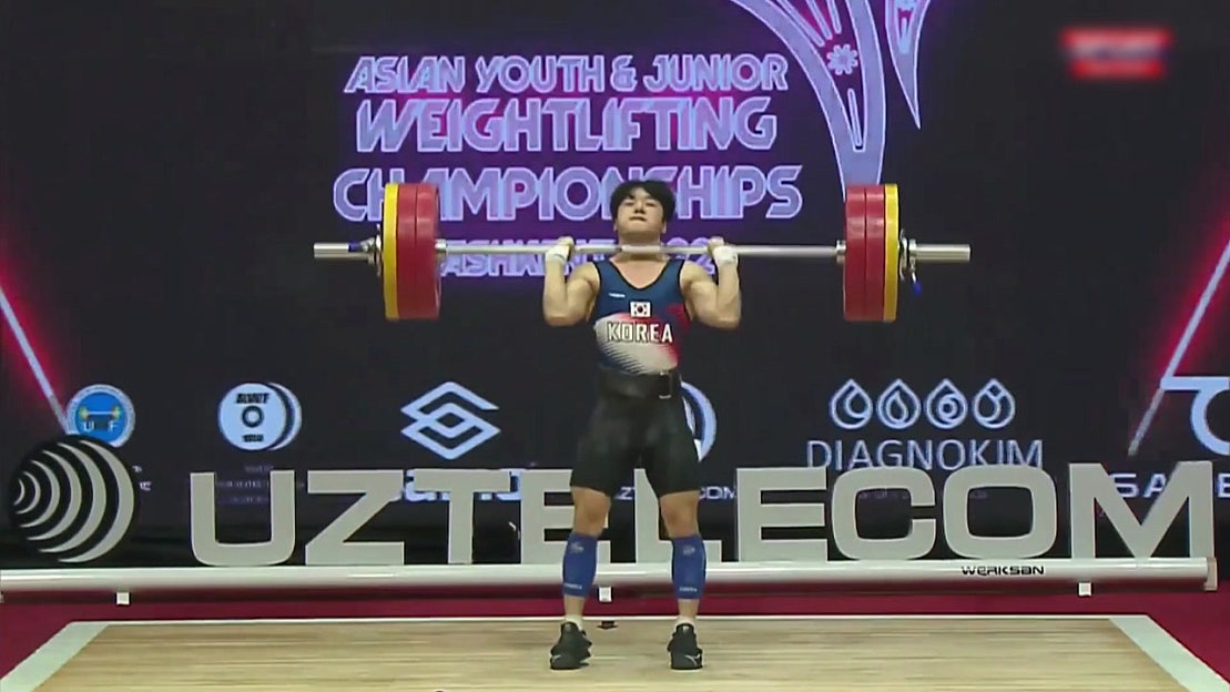 '샛별' 신록, 아시아주니어역도선수권 61kg급 우승 - 네이버 TV