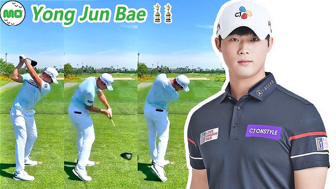 배용준 프로 Yong Jun Bae ペ・ヨンジュン 韓国の男子ゴルフ スローモーションスイング!!! - 네이버 TV