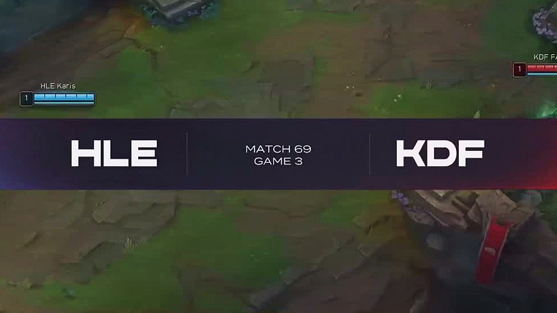 HLE-KDF 3세트 하이라이트 - 네이버 TV