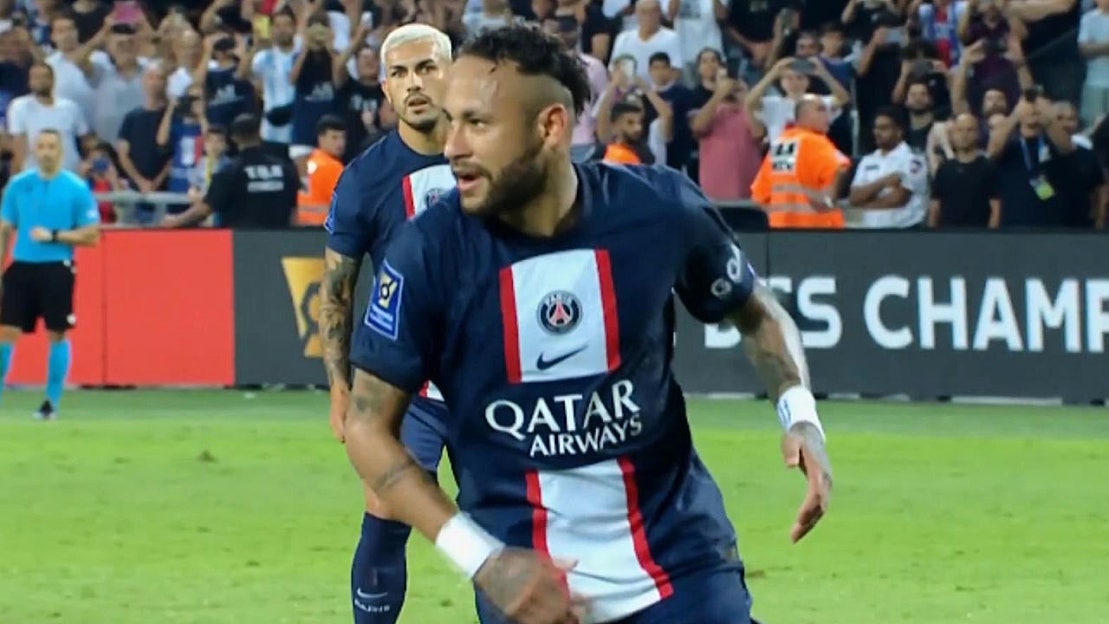 멀티골 터트리는 네이마르! 골키퍼 속이는 완벽한 PK [PSG vs 낭트] - 네이버 TV