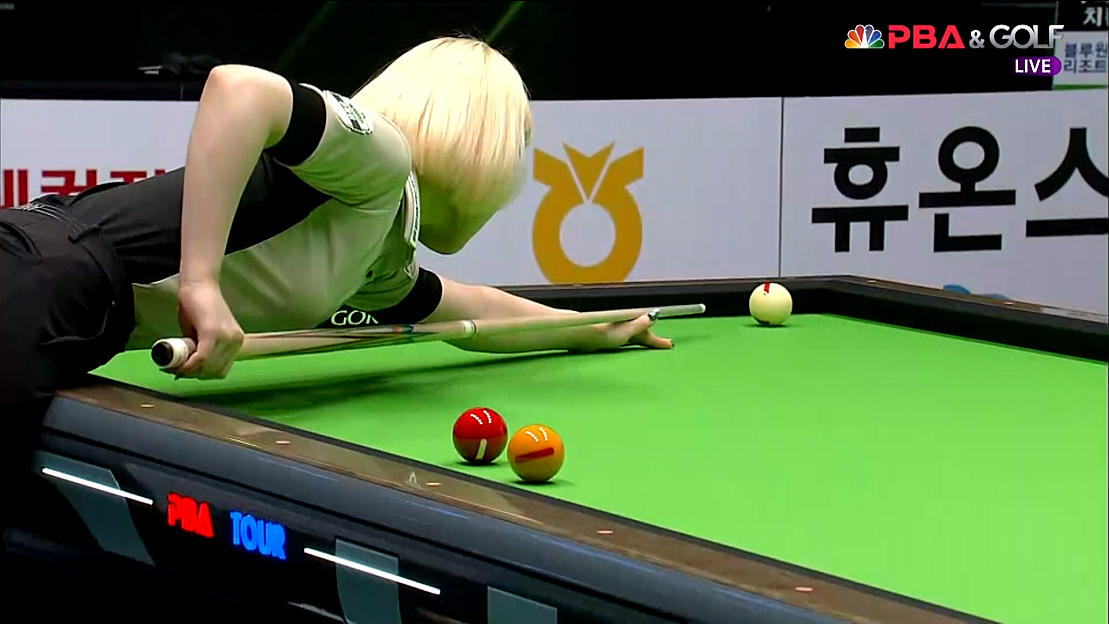 뱅크샷 2번을 포함한 6점 하이런으로 역전하는 김보미[TS샴푸·푸라닭 LPBA 챔피언십 2022] - 네이버 TV