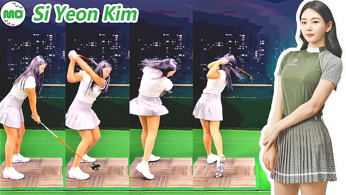 김시연 프로 キム・シヨン Si Yeon Kim 韓国の女子ゴルフ スローモーションスイング!!! - 네이버 TV
