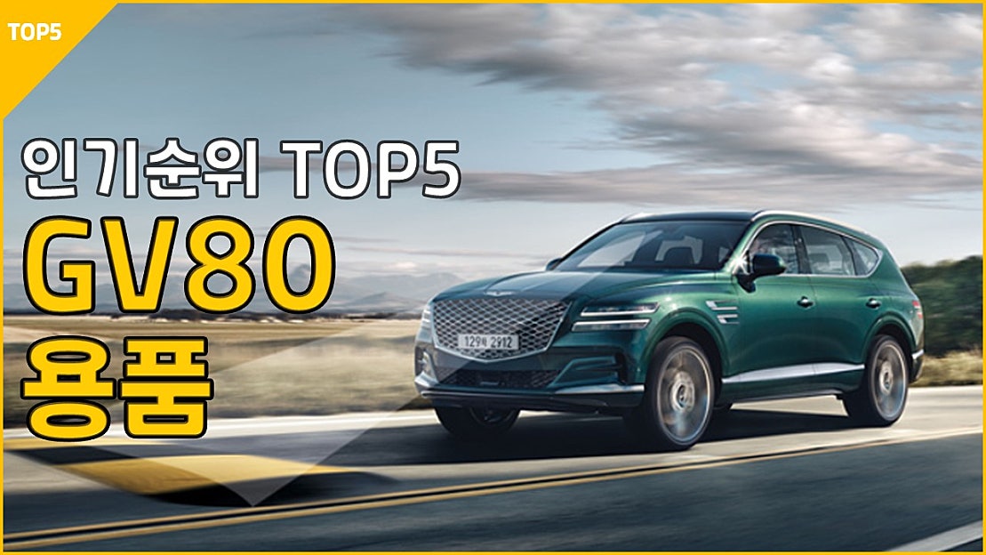 22년9월 제네시스 GV80 자동차 튜닝 용품 추천 리뷰 대쉬보드커버 트렁크매트 도어커버 - 네이버 TV
