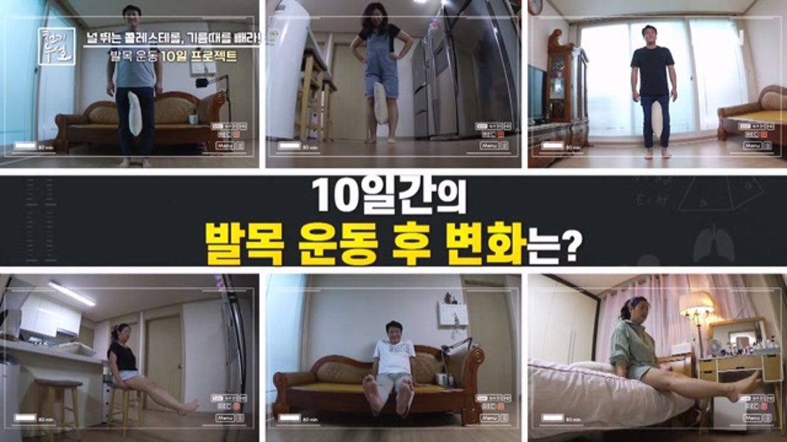 [실험] 발목으로 혈액 속 지방을 타파한다? 발목 운동 10일 프로젝트 MBN 220930 방송 - 네이버 TV