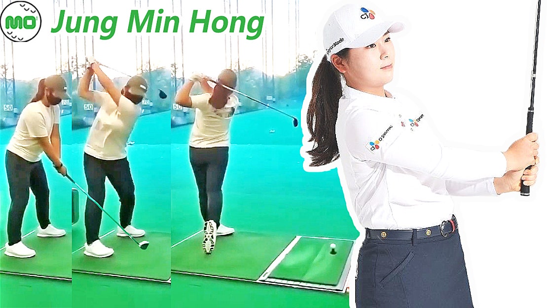 홍정민 Jung Min Hong ホン・ジョンミン 韓国の女子ゴルフ スローモーションスイング!!! - 네이버 TV