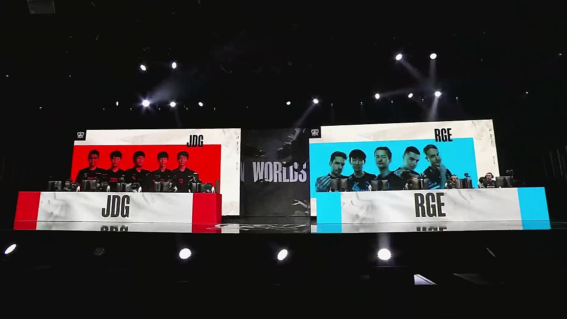 JDG-RGE 월드 챔피언십 8강 1세트 하이라이트 - 네이버 TV