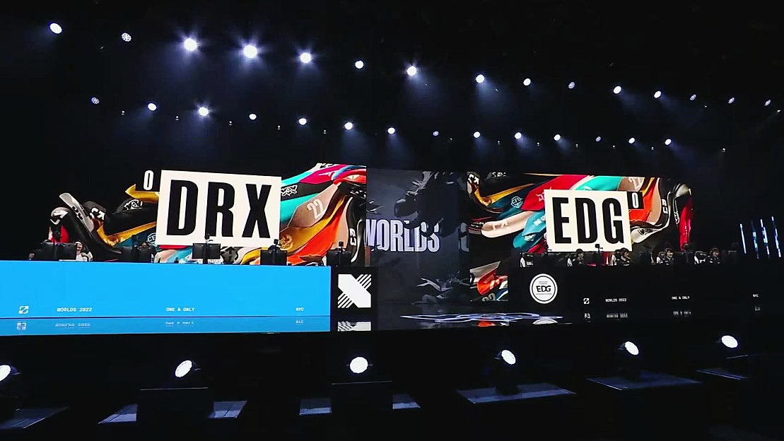 DRX-EDG 월드 챔피언십 8강 2세트 - 네이버 TV