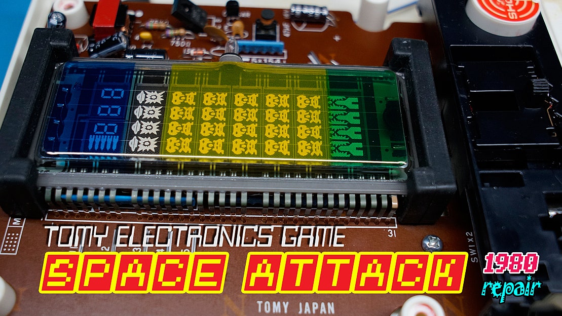 1980 토미 인베이더 게임기(TOMY Space Attack) - 네이버 TV