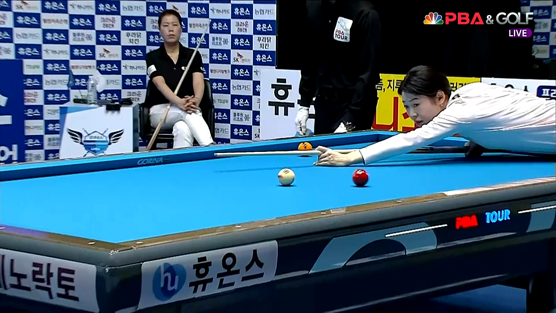 세트 후반 6점 하이런 몰아치며 1세트를 마무리하는 히다[휴온스 LPBA 챔피언십 2022] - 네이버 TV