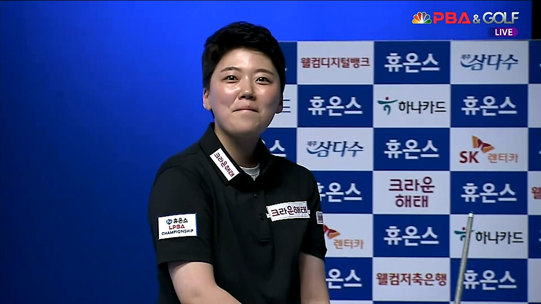 3뱅크샷 이후 멋진 앞돌리기 짧게 마무리 성공하는 백민주[휴온스 LPBA 챔피언십 2022] - 네이버 TV