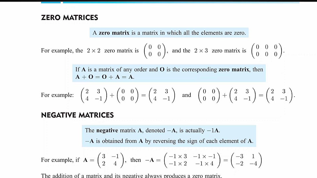 [HAESE] [12. Matrices] IB Mathematics Applications and Interpretation ...