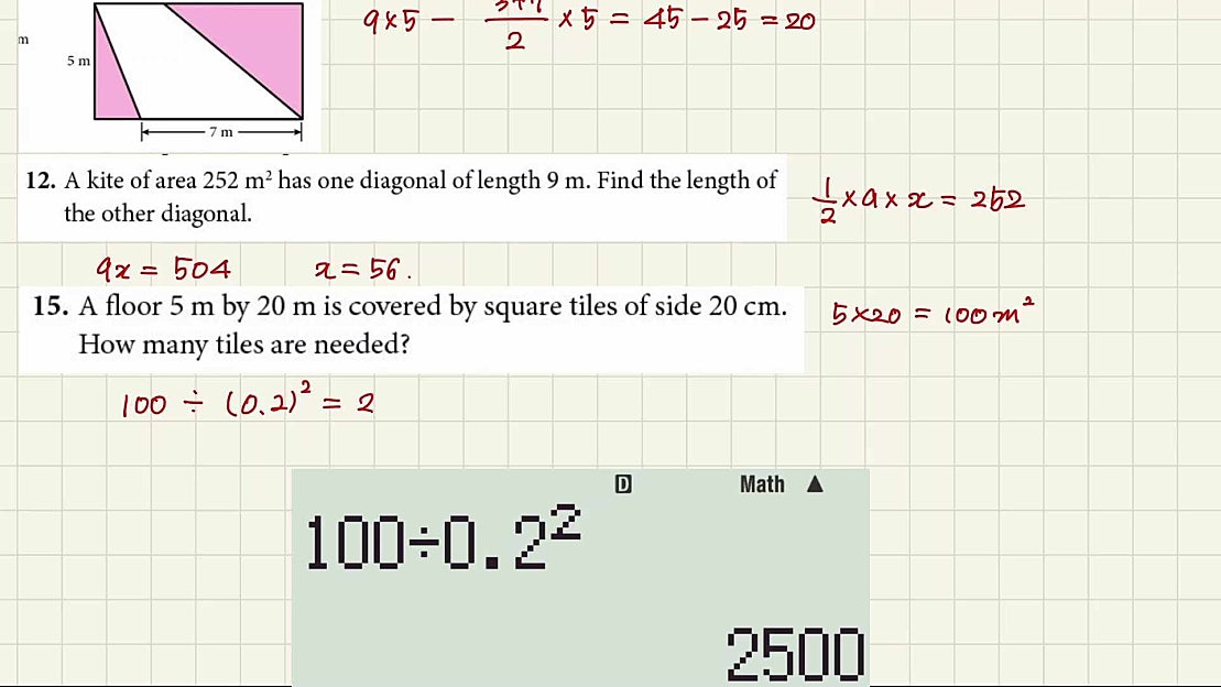 [OXFORD] [3. Mensuration (Part 1)] Complete Mathematics for Cambrige IGCSE [EXTENDED] - 네이버 TV
