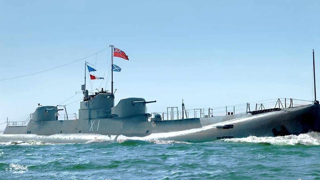 영국 해군의 실험 잠수함 HMS X1 - 네이버 TV