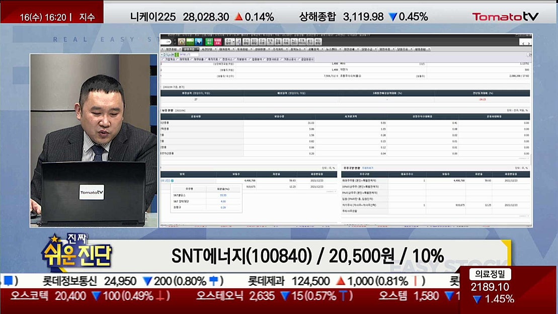 기업실적 유보율 탄탄! / SNT에너지(100840) - 네이버 TV