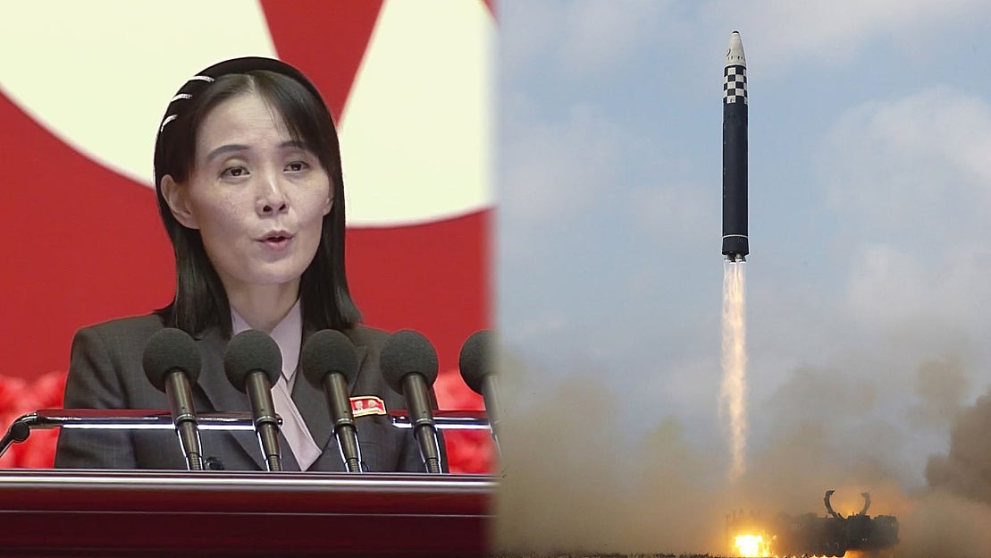 김여정, ICBM 정상각도 발사 위협…"해보면 될 일" - 네이버 TV