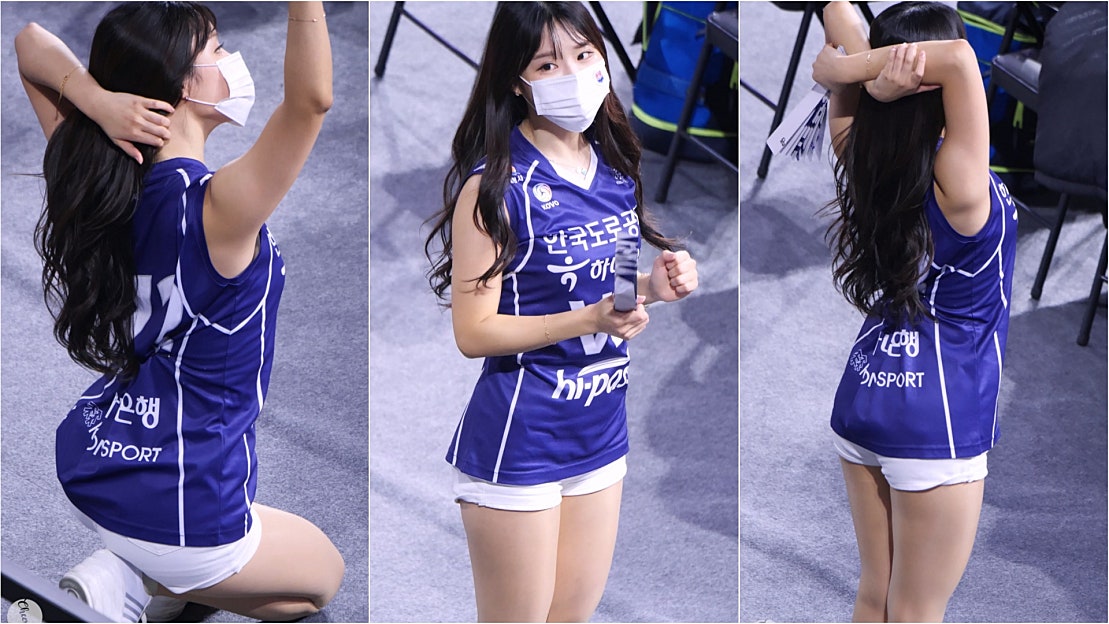 [4K] 멀리 있어도 다보는 최홍라 치어리더 Choi HongRa Cheerleader fancam 한국도로공사 221213 ...