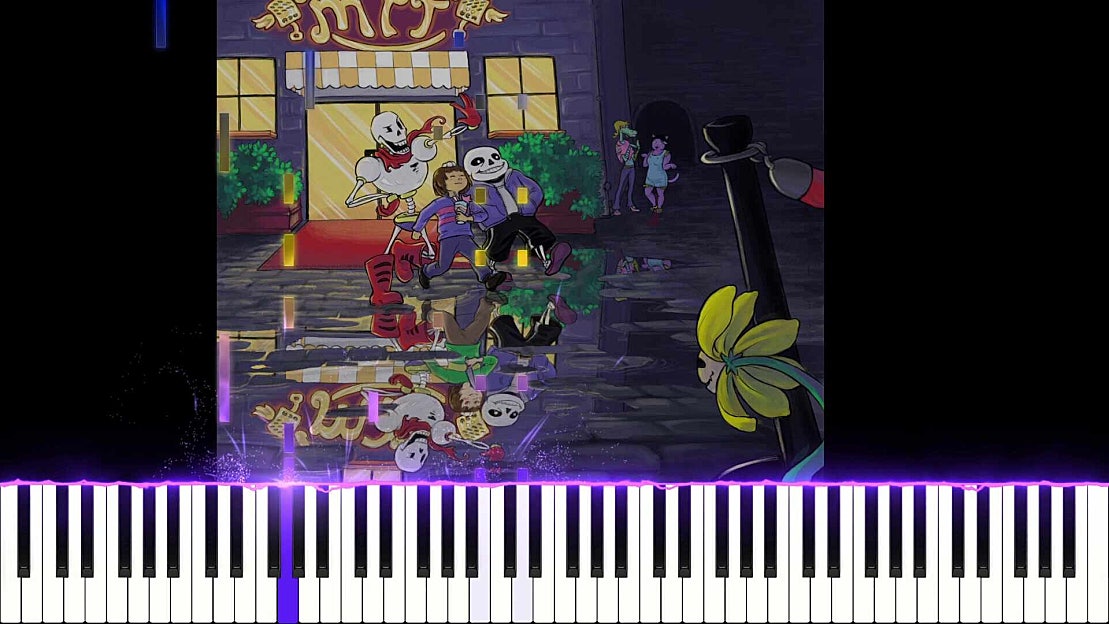 언더테일 OST - Hotel (MTT 리조트 테마) 피아노 커버 - 네이버 TV