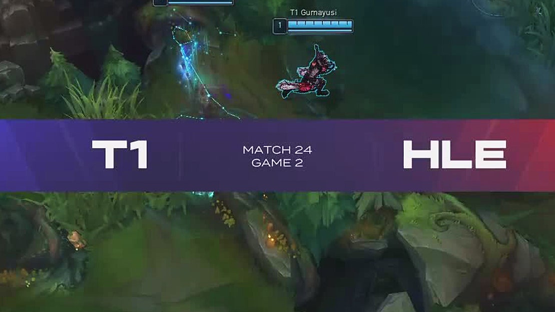 HLE-T1 2세트 하이라이트 - 네이버 TV