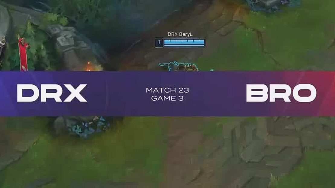 DRX-BRO 3세트 하이라이트 - 네이버 TV