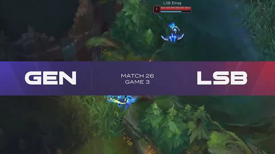 GEN-LSB 3세트 하이라이트 - 네이버 TV