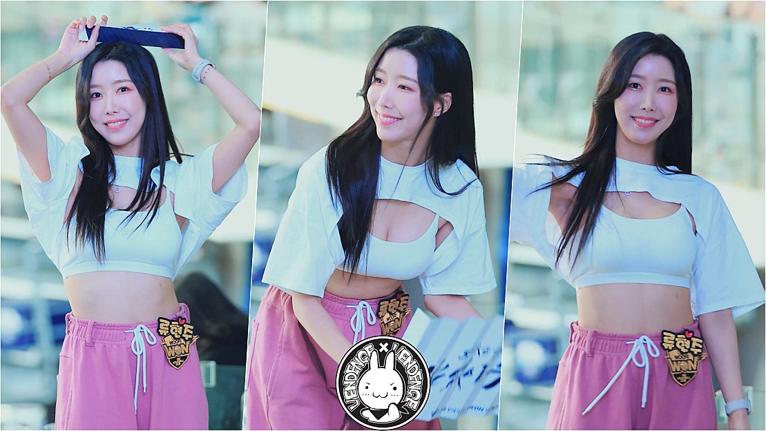 230203 치어리더 류현주 직캠 '응원법 소개' Ryu Hyunju Fancam @우리카드 남자배구 By 벤뎅이 - 네이버 TV