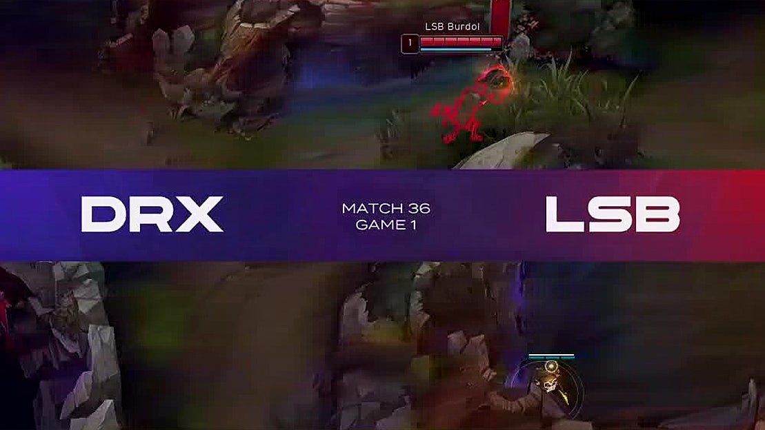 LSB-DRX 1세트 하이라이트 - 네이버 TV