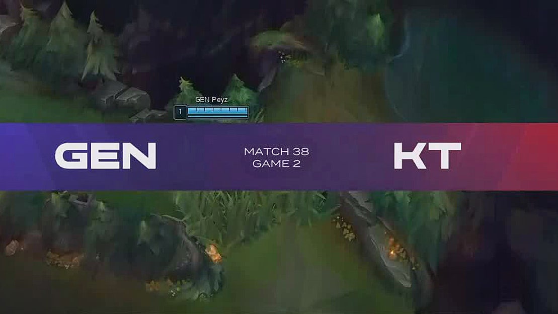 GEN-KT 2세트 하이라이트 - 네이버 TV