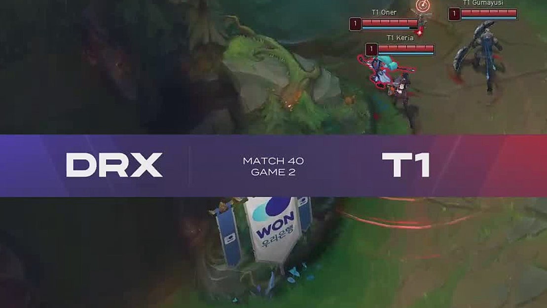 T1-DRX 2세트 하이라이트 - 네이버 TV