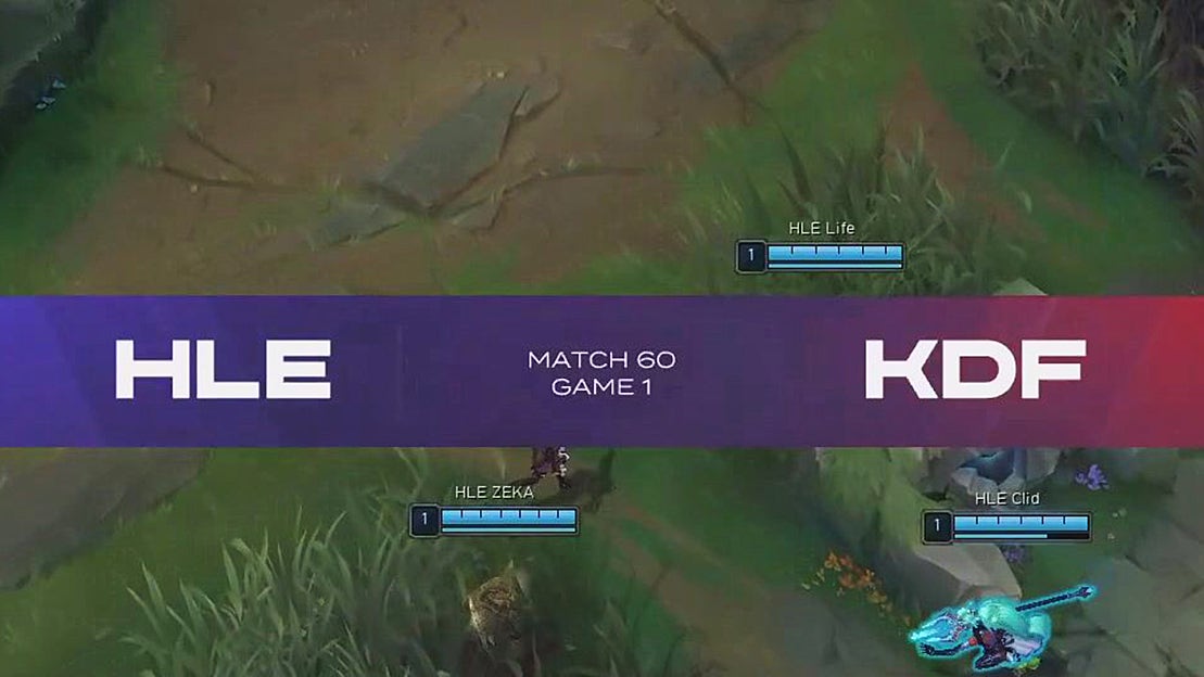 HLE-KDF 1세트 하이라이트 - 네이버 TV