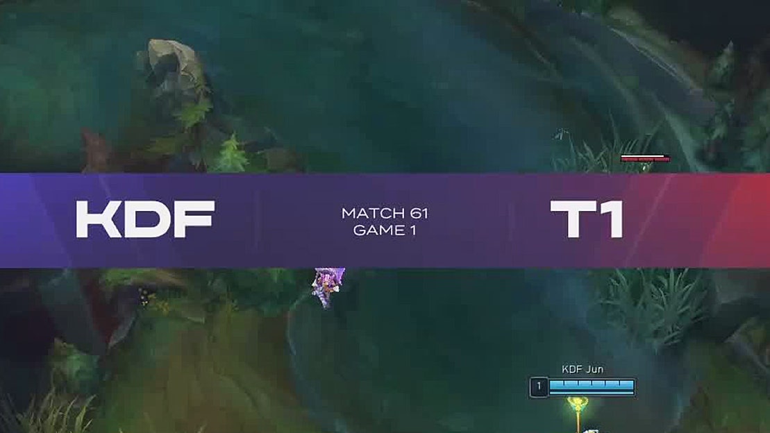 KDF-T1 1세트 하이라이트 - 네이버 TV