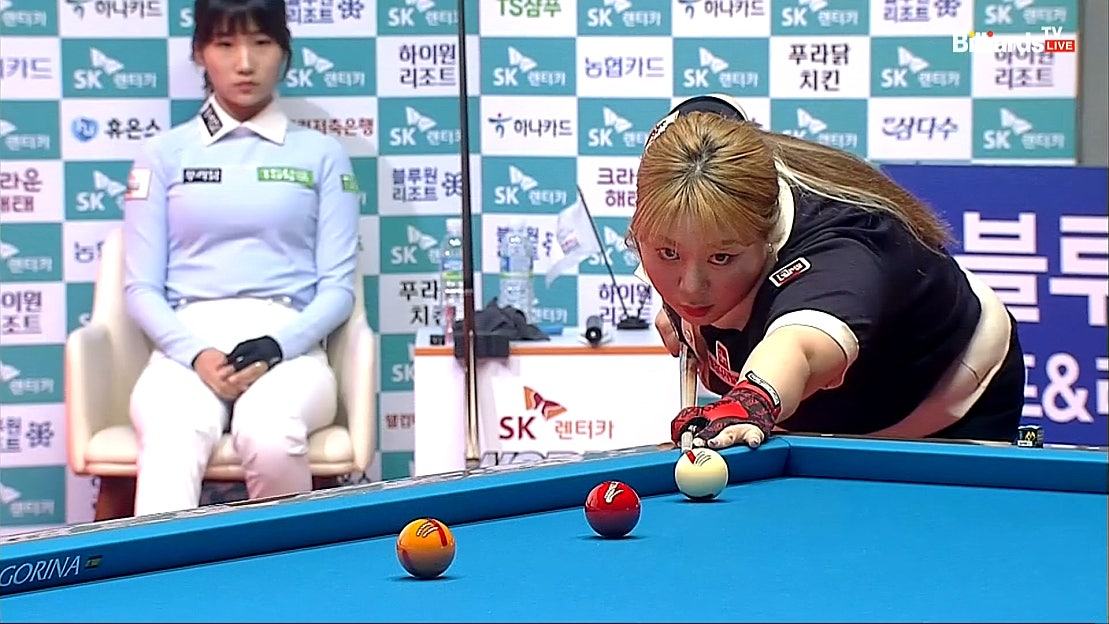 김예은 vs 용현지 32강 2세트 HL[SK렌터카 LPBA 월드챔피언십 2023] - 네이버 TV