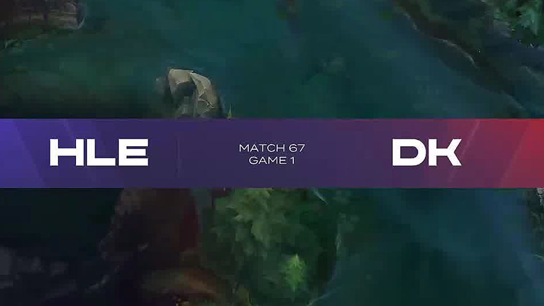 HLE-DK 1세트 하이라이트 - 네이버 TV