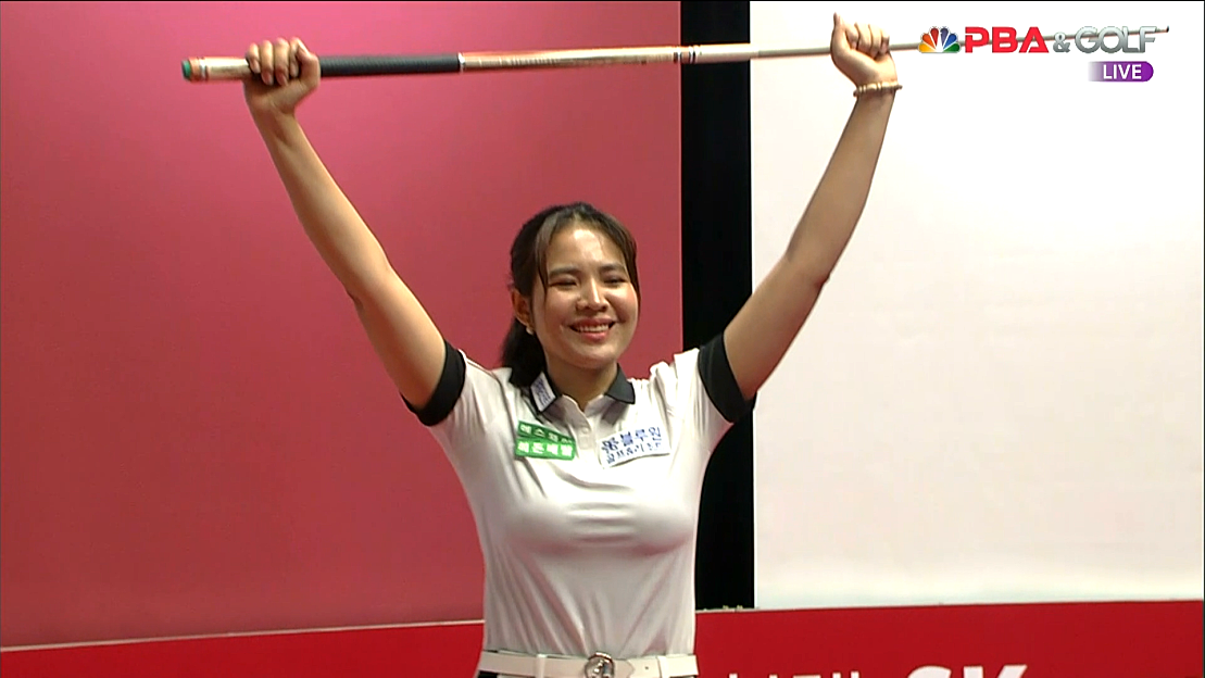 드디어 나온 스롱의 장타! 8강으로 향하는 6점 하이런 마무리![SK렌터카 LPBA 월드챔피언십 2023] - 네이버 TV