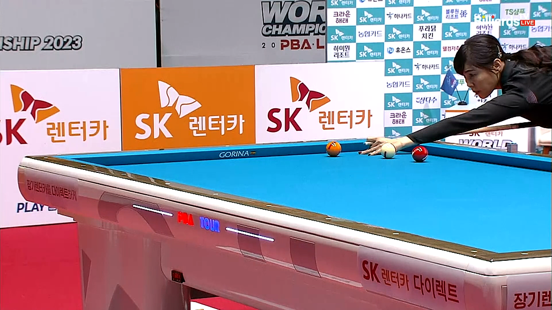 1이닝부터 4연속 득점하며 흐름을 타는 박지현[SK렌터카 LPBA 월드챔피언십 2023] - 네이버 TV