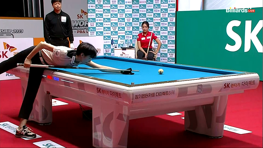 [준결승] 스롱 vs 임정숙 3세트 HL[SK렌터카 LPBA 월드챔피언십 2023] - 네이버 TV