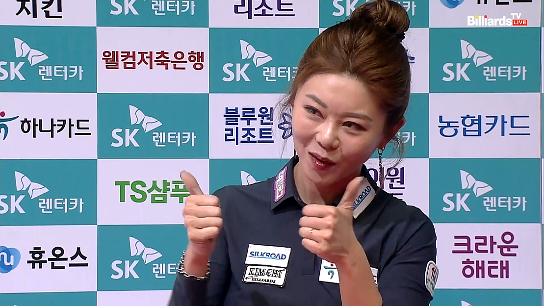 3연속 득점으로 역전승 만들어내면서 결승에 진출하는 김가영![SK렌터카 LPBA 월드챔피언십 2023] - 네이버 TV