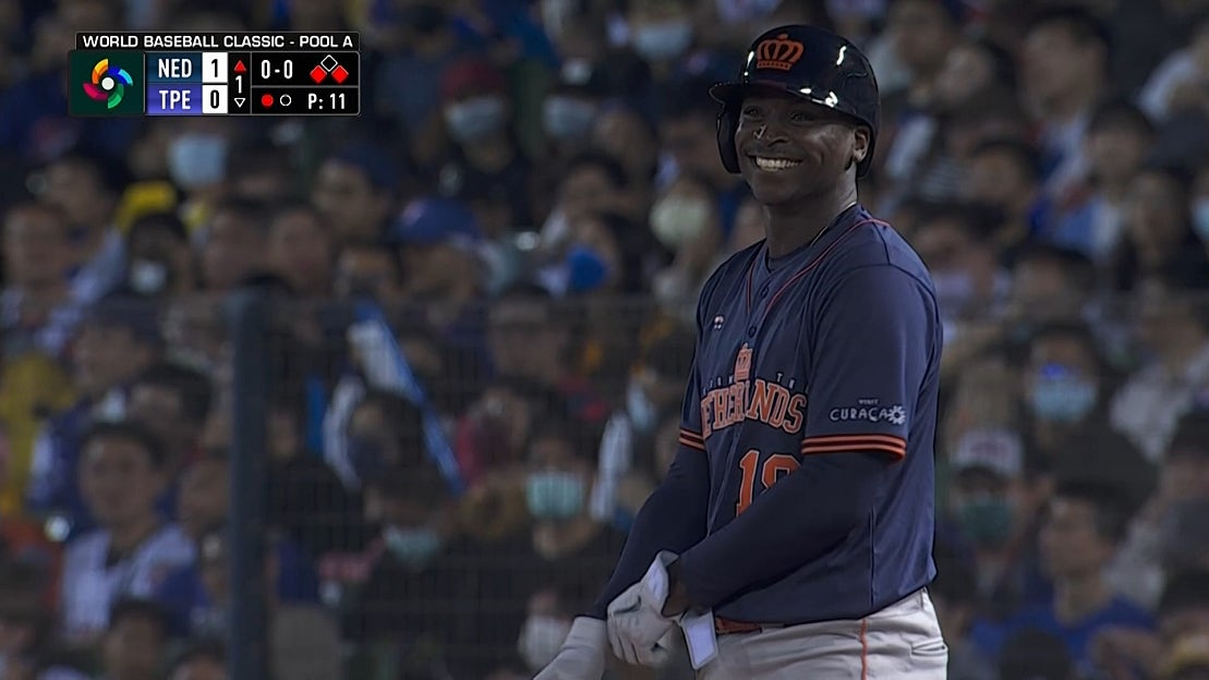 [MBC] 전 MLB 스타 디디 그레고리우스 적시타 [1회초 네덜란드 1:0 대만] - 네이버 TV