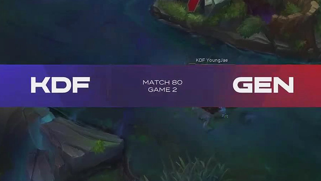 GEN-KDF 2세트 하이라이트 - 네이버 TV