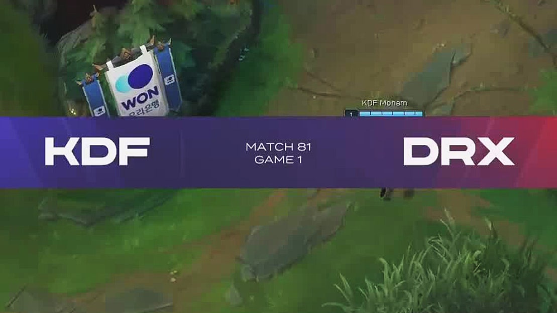 DRX-KDF 1세트 하이라이트 - 네이버 TV