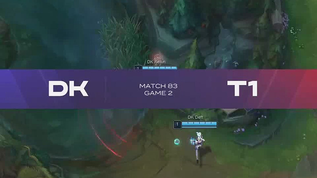 DK-T1 2세트 하이라이트 - 네이버 TV