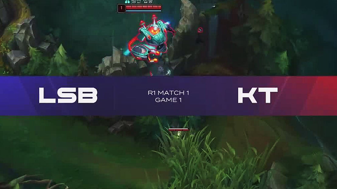 KT-LSB 1세트 하이라이트 - 네이버 TV