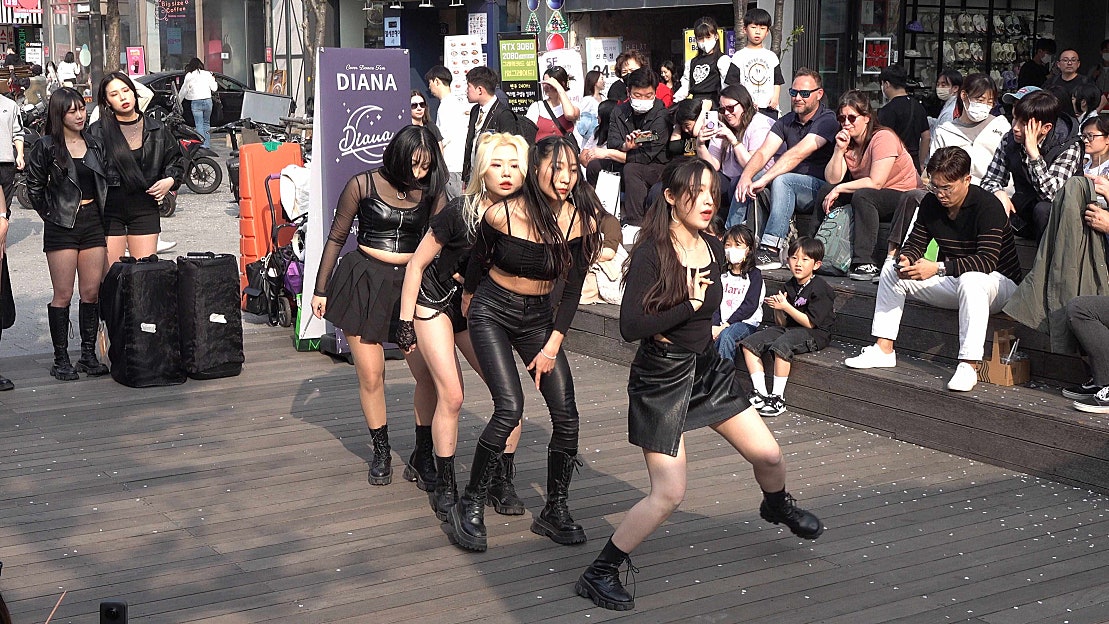 maeve (메이브) - pandora dance cover -댄스팀 다이아나 diana - 신촌 버스킹 . - 네이버 TV